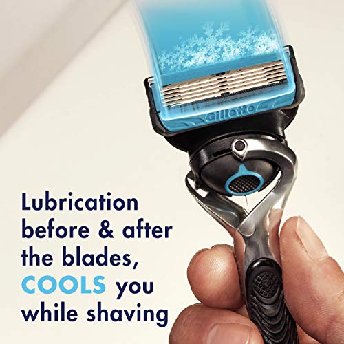 Gillette Fusion5 ProShield Chill Men's Razor Blades, 4 Blade Refills