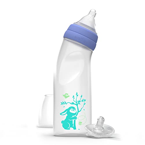Balance + Angled Standard Neck Bottle 9oz 6pk with Balance + Pacifier Sample
