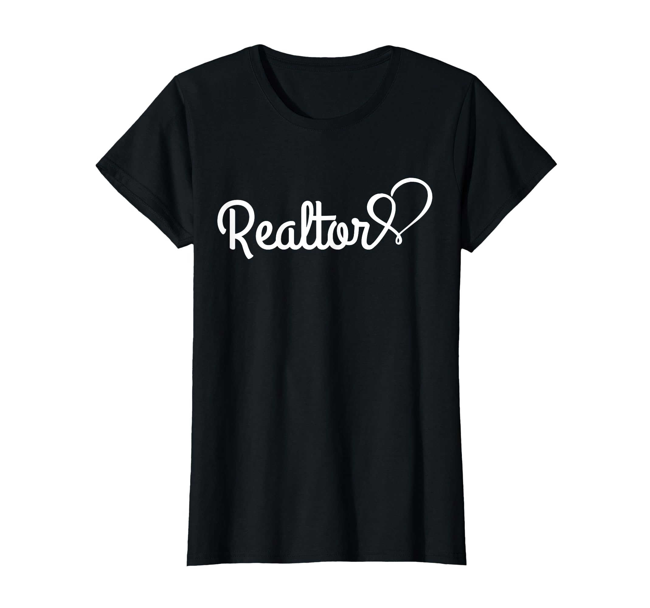 Realtor Real Estate Agent Heart House Rent Broker Gift T-Shirt