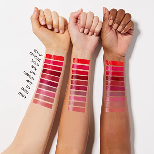 Maybelline Super Stay Vinyl Ink Longwear No-Budge Liquid Lipcolor, Highly Pigmented Color and Instant Shine, Royal, Deep Wine Red Lipstick, 0.14 fl oz, 1 Count
