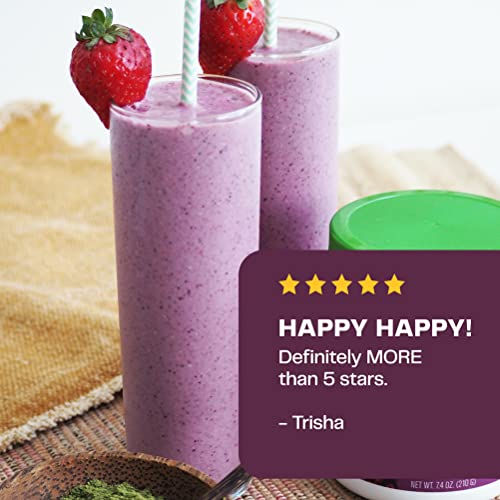 Amazing Grass Greens Blend Antioxidant: Super Greens Powder Smoothie Mix with Organic Spirulina, Beet Root Powder, Elderberry, Bilberry, Prebioitics & Probiotics, Sweet Berry, 30 Servings
