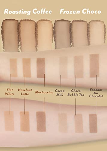 I'm Meme Palette - Afternoon Tea Contour | Mother's Day, Gifts. Buildable Coverage, 3 Shades, Light to Medium, Frozen Choco, 0.4 Oz