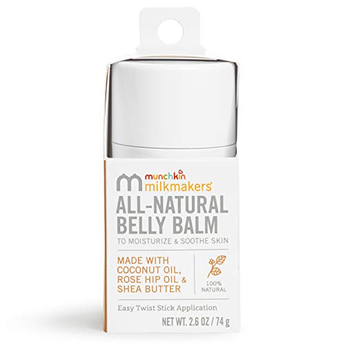 Munchkin® Milkmakers® Twist-Stick Belly Balm All Natural and Moisturizing for Pregnancy Skincare