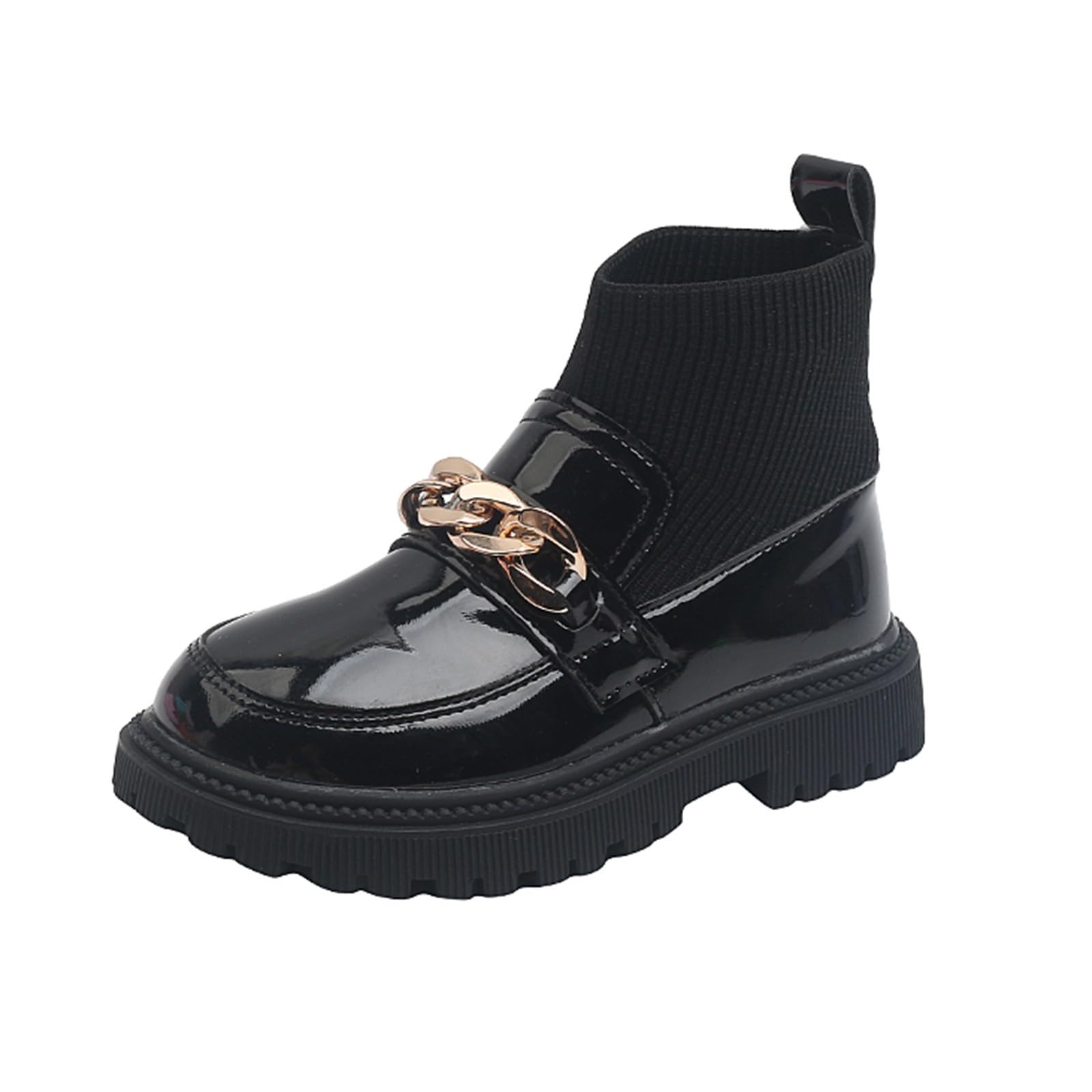 JEUROT Little Girls Outdoor Combat Toddler Boots Flats Mid Calf Slouchy Boot Shoes Fall Boots for Women 2023