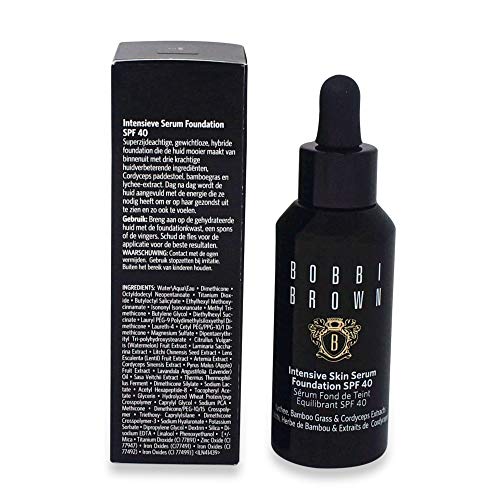 Bobbi Brown Intensive Skin Serum Foundation SPF 40 02 Sand for Women, 1 Ounce