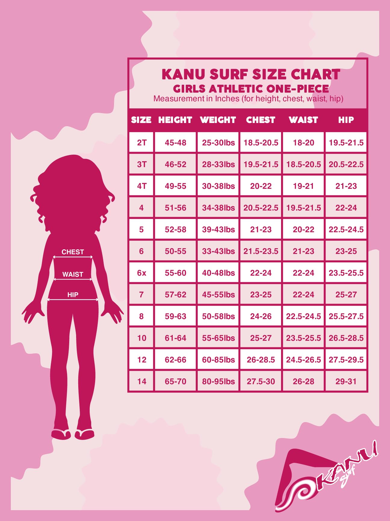 Kanu Surf Girls UPF 50+ Beach Sport Athletic One Piece Swimsuit, Maggie Navy, 7