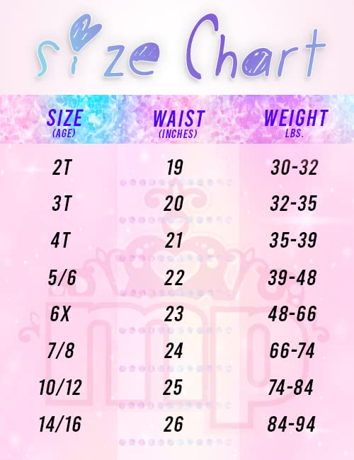 MISS POPULAR Girls 6-Pack Soft Cotton Underwear Tagless Basic Panty Briefs| Sizes 2T - 14/16 (7/8, Combo D)