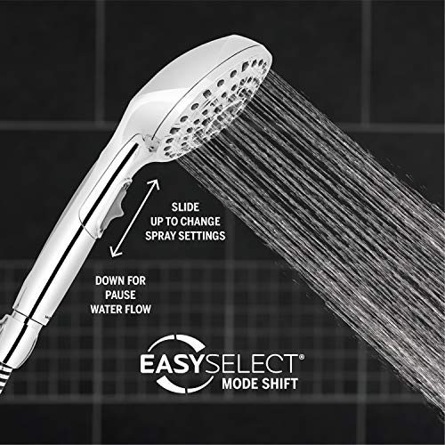 Waterpik 7-Mode PowerPulse Massage Hand Held Chrome Shower Head with EasySelect, VOT-663E