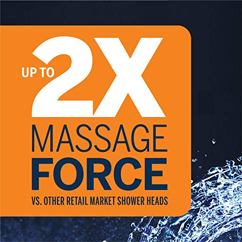 Waterpik 7-Mode PowerPulse Massage Hand Held Chrome Shower Head with EasySelect, VOT-663E