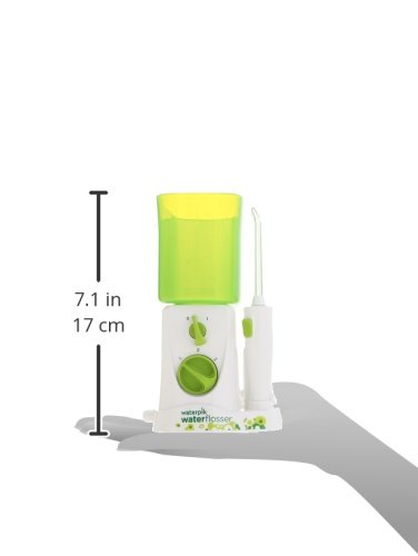 Waterpik Water Flosser for Kids, Countertop Water Flosser for Children and Braces, WP-260, Green