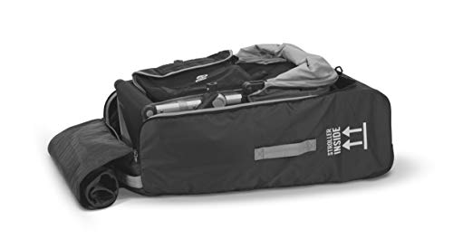 Vista V2 Stroller - Gregory (Blue Melange/Silver/Saddle Leather)+ Travel Bag for Vista, Vista V2, Cruz, Cruz V2)