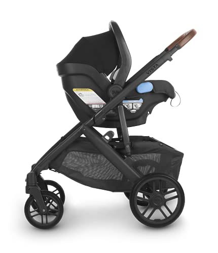 Vista V2 Stroller - NOA (Navy/Carbon/Saddle Leather) + MESA Infant Car Seat - Jake (Black)