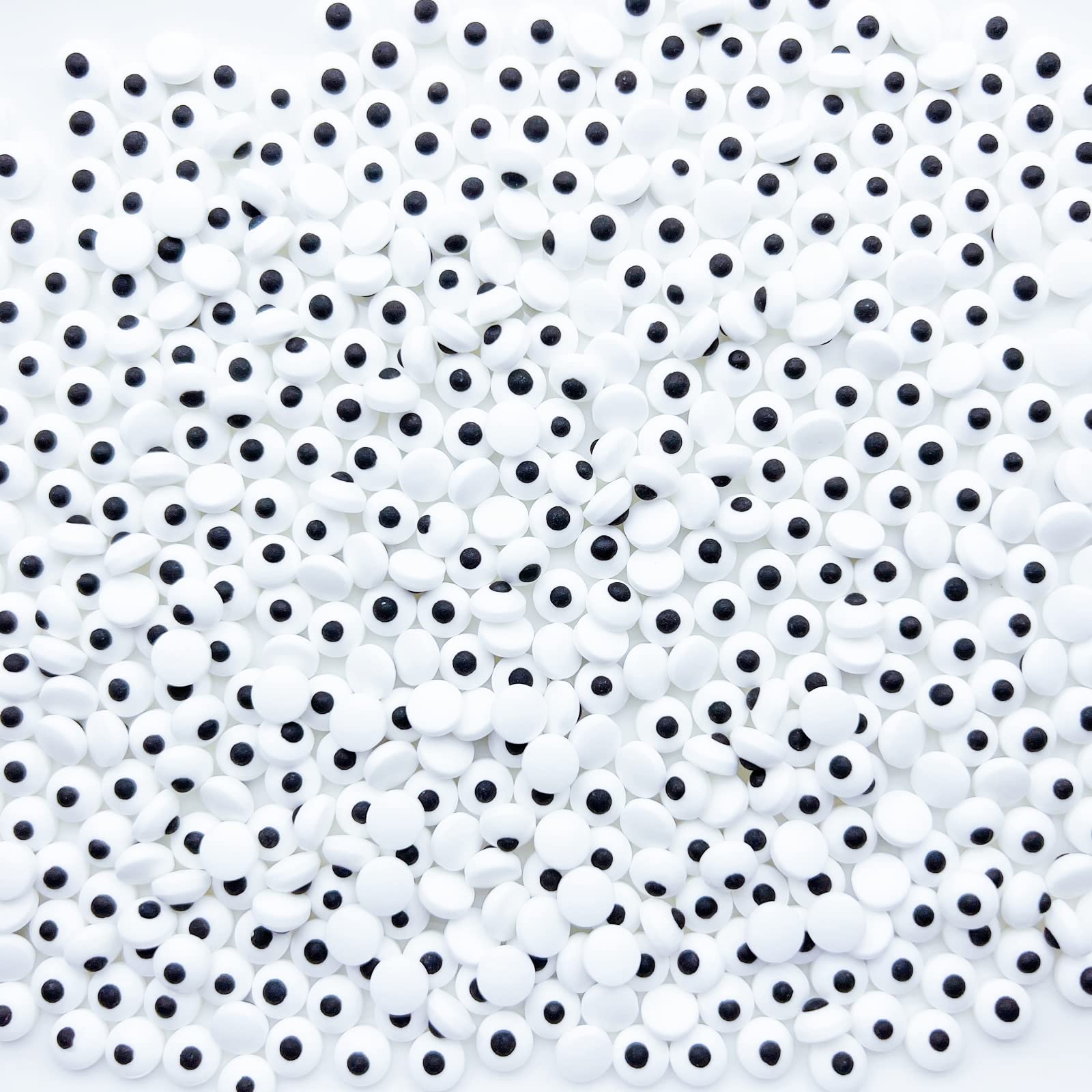 Mini Candy Eyes Edible Eyes for Decorating Edible Eyes for Cupcakes Mini Eyeball Sprinkles Edible Googly Eyes Christmas Cookie Decorations Halloween Eyes Sprinkles 2.8 OZ with Tweezers