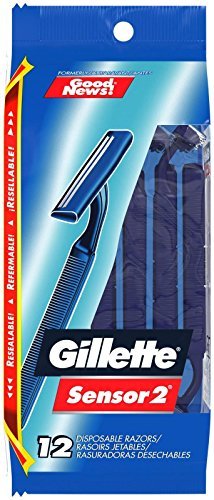 Gillette Sensor2 Disposable Razors 12 ea