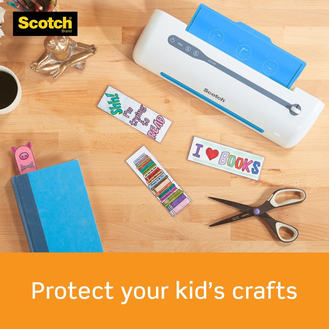 Scotch Front and Back Lamination Refill Cartridge, Heat-Free, Can Accommodate Items up to 12" wide (DL961)