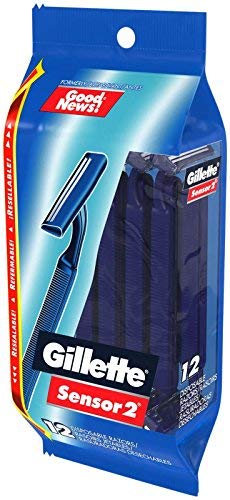 Gillette Sensor2 Disposable Razors 12 ea