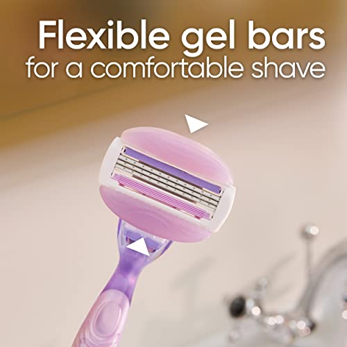 Gillette Venus ComfortGlide Freesia Women's Razor - 1 handle + 2 refills