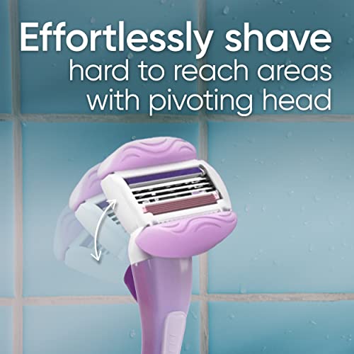 Gillette Venus ComfortGlide Freesia Women's Razor - 1 handle + 2 refills