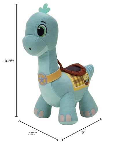 Dino Ranch - Clover 10” Plush - Soft, Cuddly, Clover Plush, Toys for Kids Ages 3 and Up - Fun Plush Toys Featuring Your Favorite Dino - Amazon Exclusive