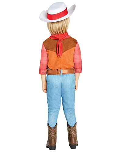 Spirit Halloween Toddler Jon Dino Ranch Costume - 3-4T