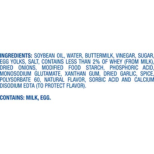 Kraft Buttermilk Ranch Salad Dressing (16 fl oz Bottles, Pack of 6)