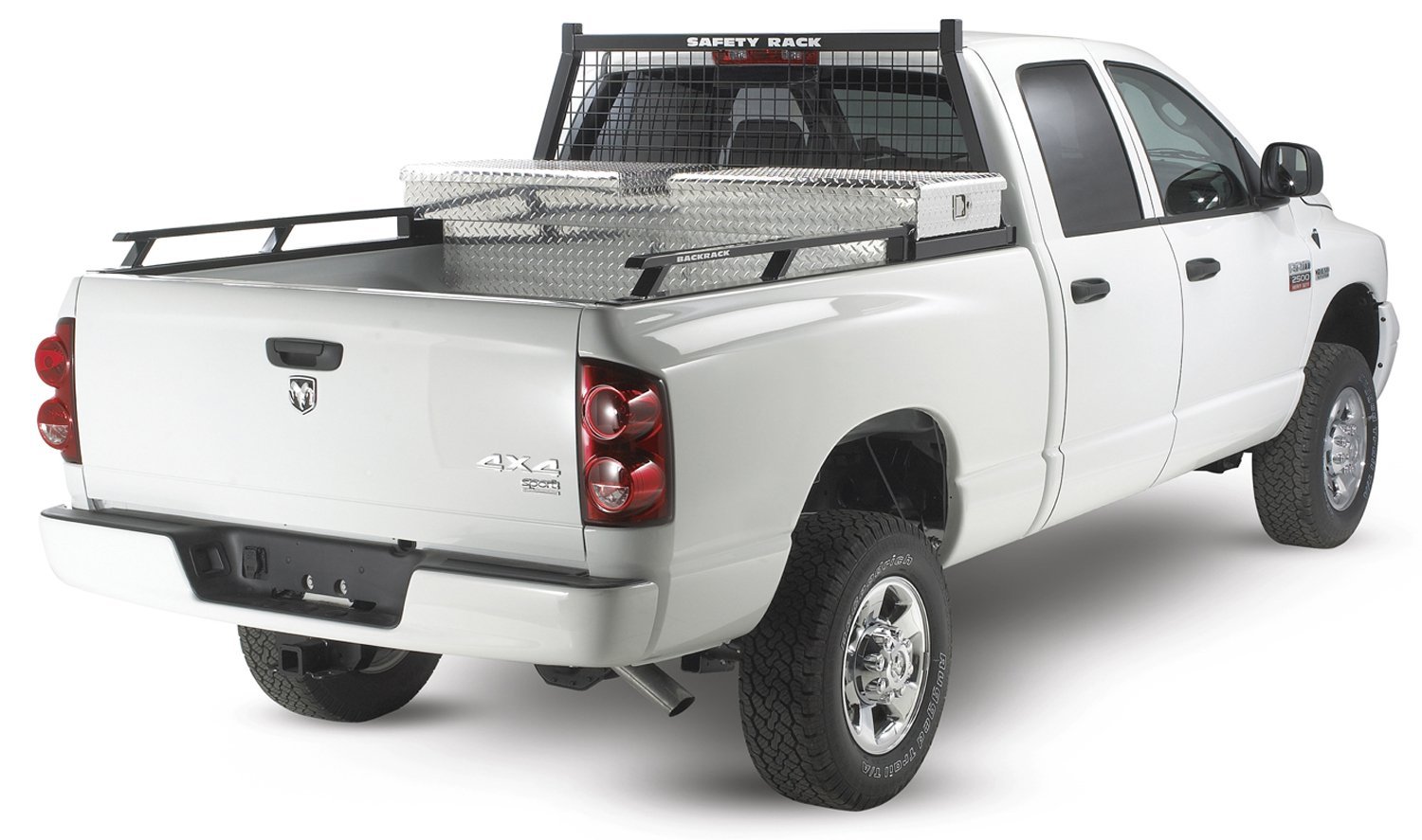 Backrack | 80501TB | 21" Toolbox Siderails |Truck Specific