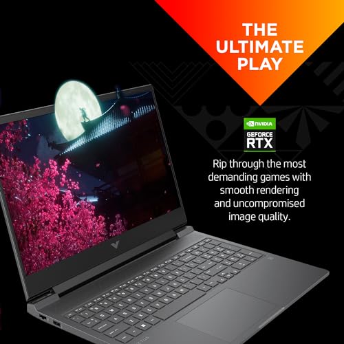 HP Victus 16.1" FHD 144Hz Display Gaming Laptop, Intel Core i7-13700HX, NVIDIA GeForce RTX 4060, 64GB DDR5 RAM, 2TB PCIe SSD, Wi-Fi 6, Webcam, RGB Backlit KB, RJ-45, HDMI, Windows 11 Home