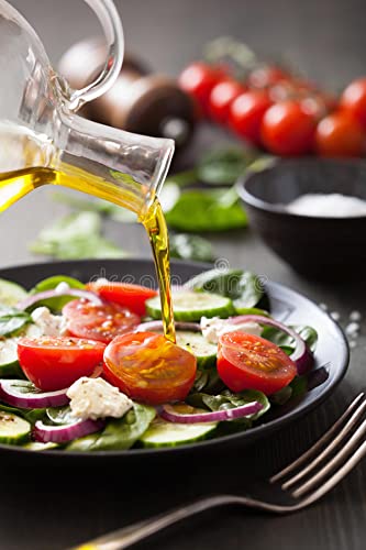 100% California Extra Virgin Olive Oil (MEDIUM) Rich & Vibrant Cold Press One Bottle 33.8 fl. oz/1L. each. By: California Olive Ranch