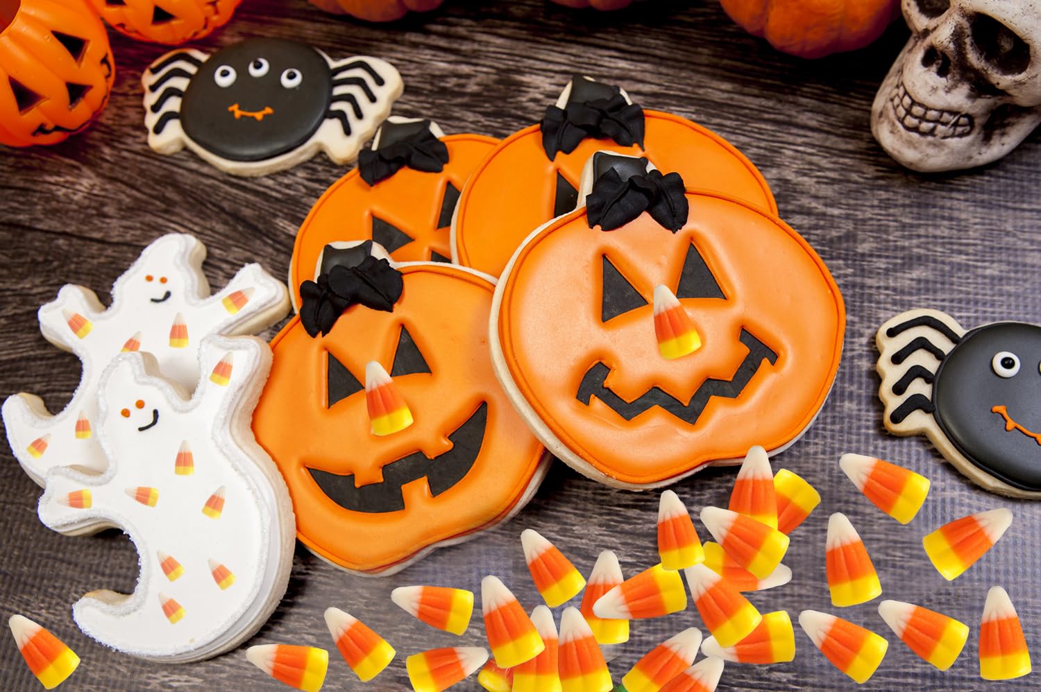 Fruidles Halloween Candy Corn Treats, Fun & Festive Holiday Snacking, Nut-Free, Dairy-Free (Half-Pound)