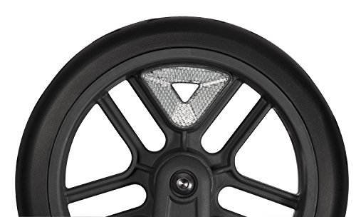 UPPAbaby VISTA Wheel Reflectors , Clear , 4 Piece Assortment