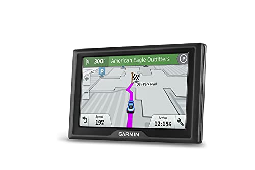 Garmin Drive 51 USA LM GPS Navigator System with Lifetime Maps, Spoken Turn-By-Turn Directions, Direct Access, Driver Alerts, TripAdvisor and Foursquare Data (Renewed)