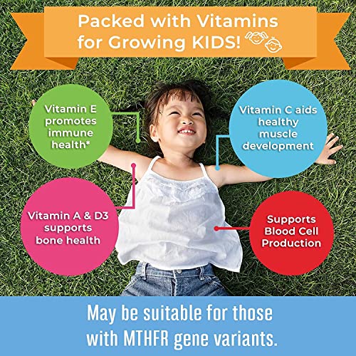 Stress Relief Vita-Beans for Kids & Kids Multivitamin Gummies Bundle by MaryRuth's | Magnesium Citrate & L-Theanine | Natural Calm, Relaxation, Stress and Mood Support | Immune Support