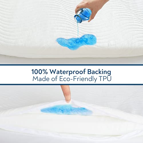 Baby Bassinet Mattress Topper(20" x 30") Fit for Graco Travel Lite, My View 4 in 1, Cloud Baby & Maxi-Cosi Swift Lightweight Bassinet,Waterproof Rectangle Replacement Pad with Removable Mattress Cover