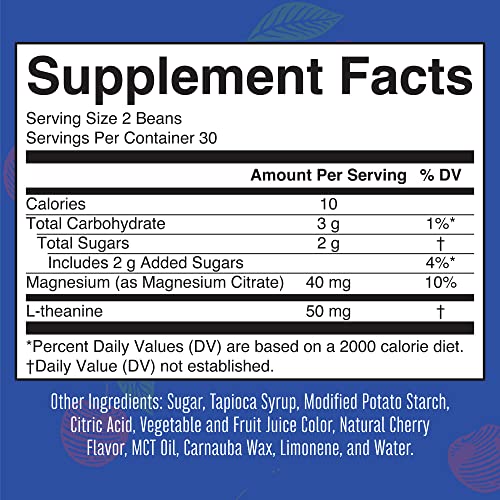 Stress Relief Vita-Beans for Kids & Kids Multivitamin Gummies Bundle by MaryRuth's | Magnesium Citrate & L-Theanine | Natural Calm, Relaxation, Stress and Mood Support | Immune Support