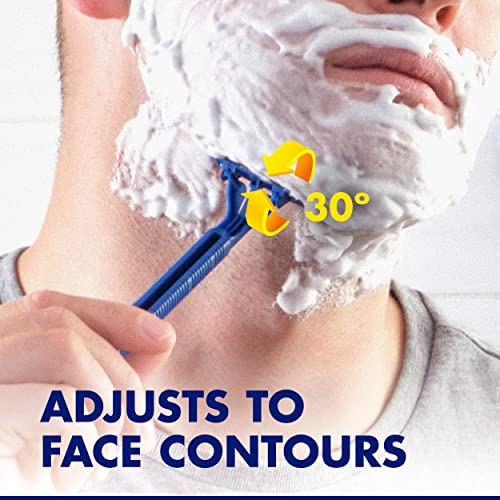 Gillette Sensor2 Pivoting Head + Lubrastrip Men's Disposable Razors, 12 Count (Pack of 3, Total 36 Razors)