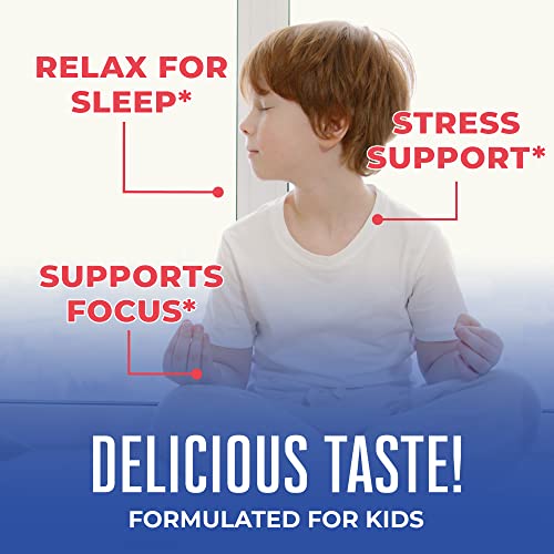 Stress Relief Vita-Beans for Kids & Kids Multivitamin Gummies Bundle by MaryRuth's | Magnesium Citrate & L-Theanine | Natural Calm, Relaxation, Stress and Mood Support | Immune Support