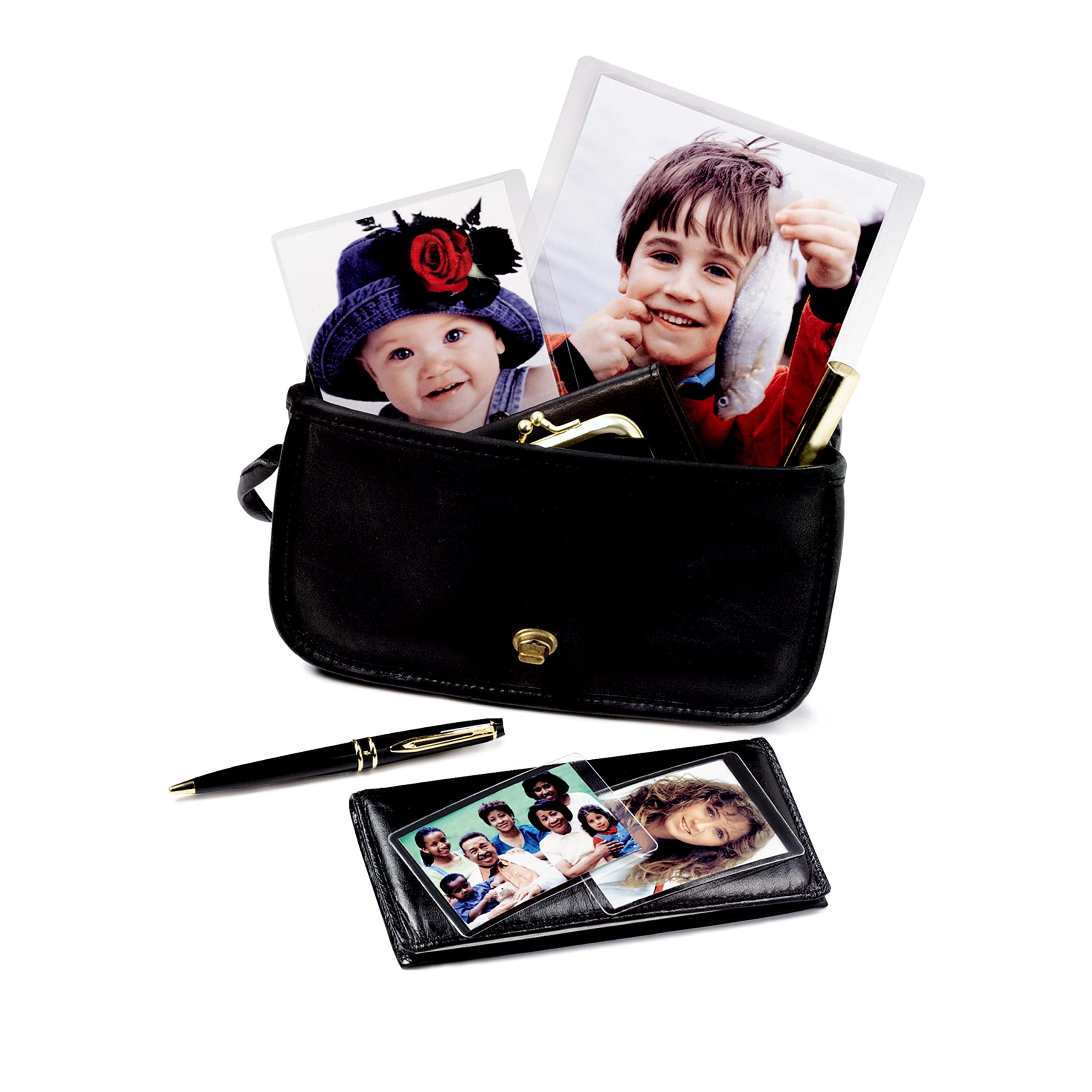 Scotch Self-Sealing Laminating Pouches, Gloss Finish, 2.5 Inches x 3.5 Inches, 5 Pouches (PL903G)