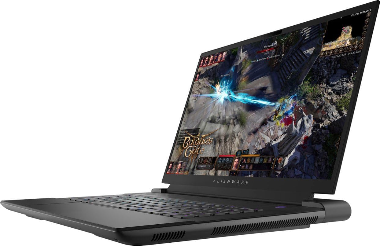 Dell Alienware m16 R1 Gaming Laptop 2023 16” WQXGA 2560 x 1600 IPS 165 Hertz Intel Core i7-13700HX NVIDIA GeForce RTX 4070 24GB DDR5 2TB SSD Per-Key RGB Backlit Keyboard Thunderbolt 4 Windows 11 Pro