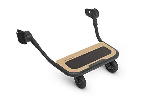 UPPAbaby Vista V2 Stroller - Bryce (White Marl/Silver/Chestnut Leather) + Piggyback for Vista & Vista V2