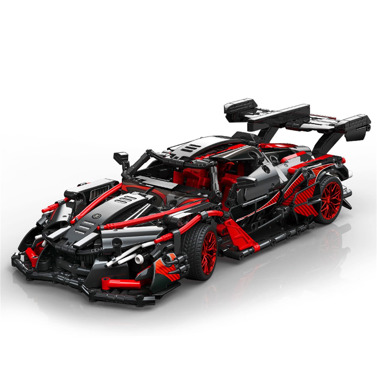 CAEROKEERL Car Block Toy Set -1392 Pieces, MOC Block Super Car Model Kit, for Children and Boys' Play Ages 8-12-14 and Older