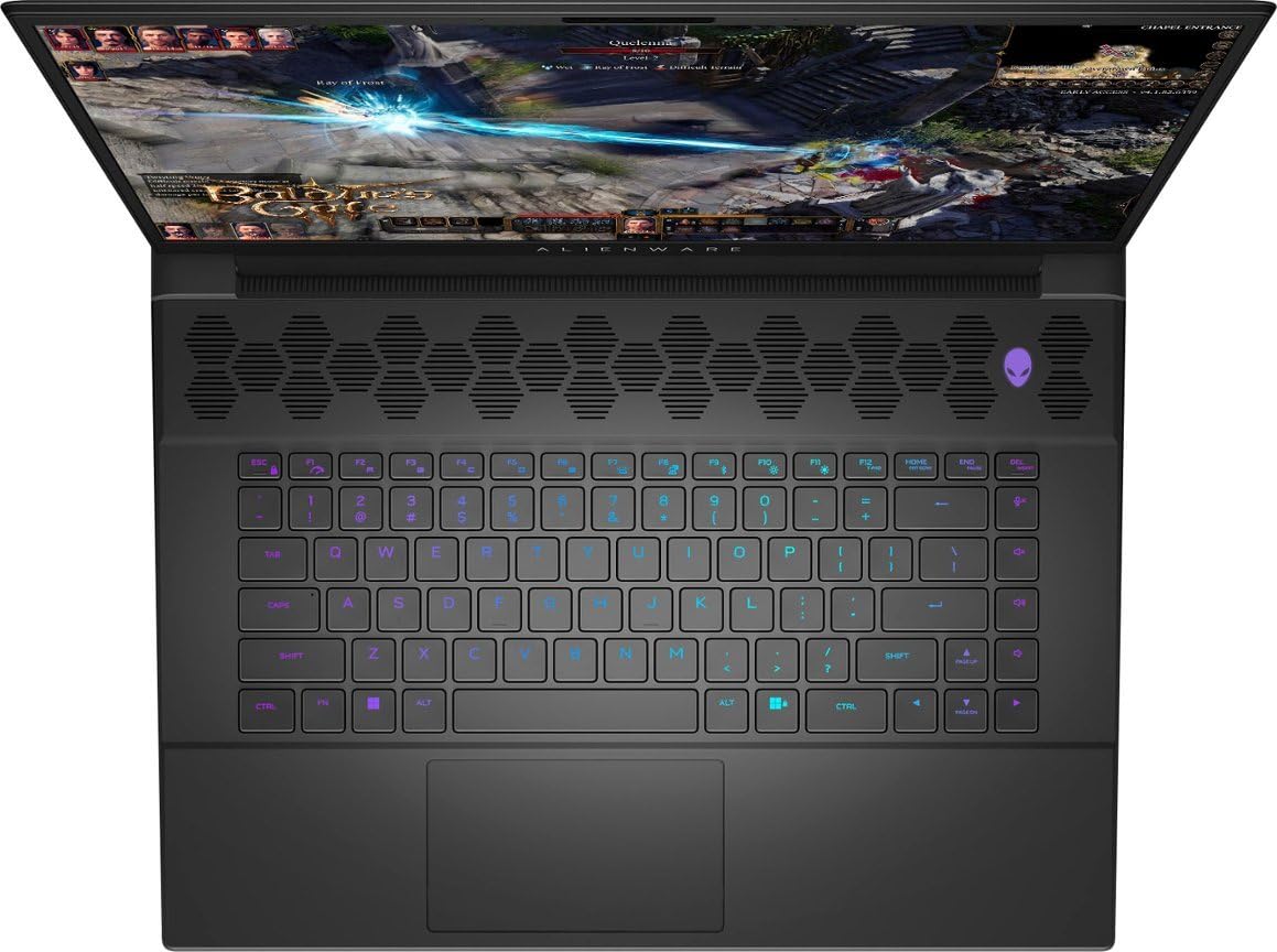 Dell Alienware m16 R1 Gaming Laptop 2023 16” WQXGA 2560 x 1600 IPS 165 Hertz Intel Core i7-13700HX NVIDIA GeForce RTX 4070 24GB DDR5 2TB SSD Per-Key RGB Backlit Keyboard Thunderbolt 4 Windows 11 Pro