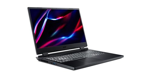 acer Nitro 5 Gaming Laptop, Intel 8-Core i5-12450H, 17.3" FHD 144Hz IPS Display, NVIDIA GeForce RTX 3050 4GB GDDR6, 64GB DDR4 2TB SSD, RGB Backlit Keyboard, Thunderbolt 4, WiFi 6, Win11 Pro