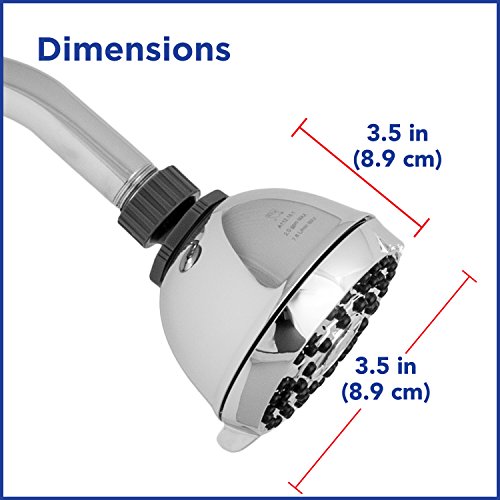 Waterpik PowerPulse Therapeutic Massage Shower Head, Chrome, XAS-613E