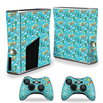 MightySkins Skin Compatible with Xbox 360 S Console - Horse Ranch | Protective, Durable, and Unique Vinyl Decal wrap Cover | Easy to Apply, Remove, and Change Styles | Made in The USA