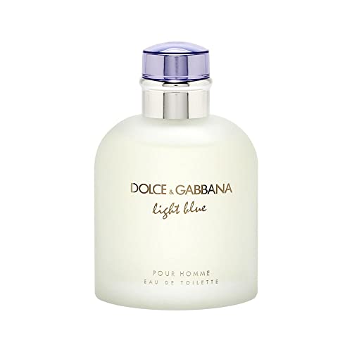 Dolce & Gabbana Light Blue for Men Eau de Toilette Spray, 4.2 Ounce (Tester/Plain Box)