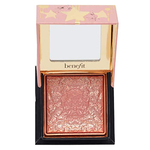 Benefit Gold Rush Warm Golden-nectar Blush Mini Face Powder, 0.08 Fl Oz, gold rush mini