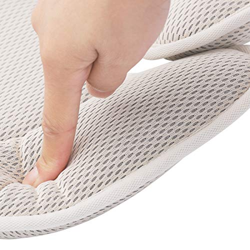 Innokids Head and Body Support Pillow Infant Car Seat Insert for Newborn to Toddler Stroller Cushion for Baby Shower Gifts (Gray)