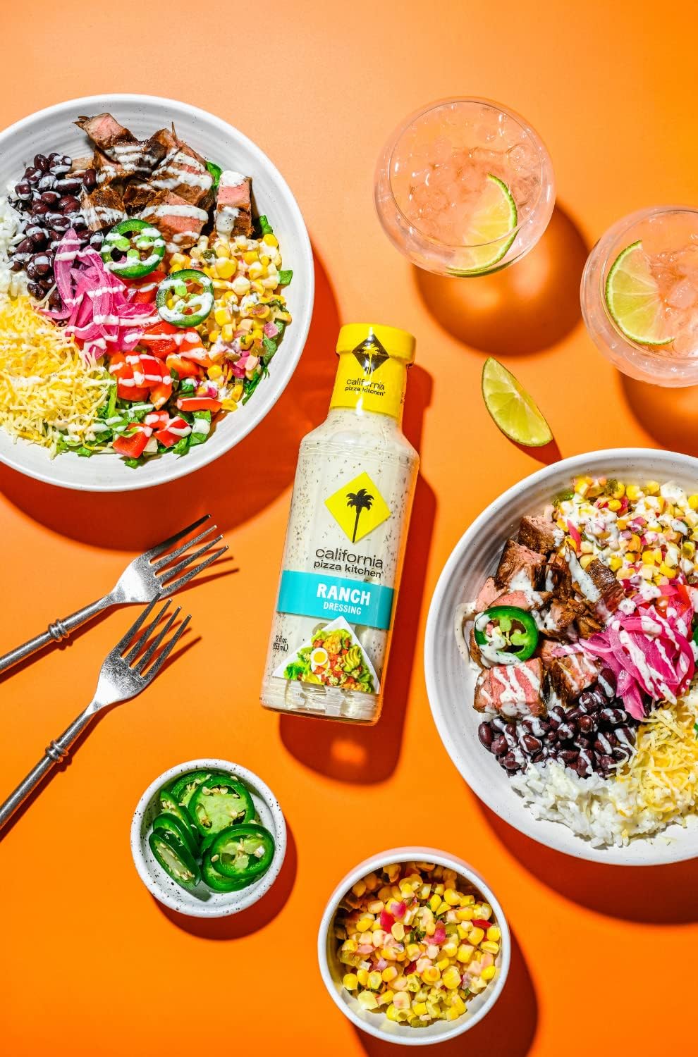 California Pizza Kitchen Ranch Dressing - Creamy Ranch Dressing, Restaurant-Like Ranch Dip, Fresh and Creative Flavors Collide, Ranch Salad Dressings and Sauces - 12 Fl Oz, Pack of 2