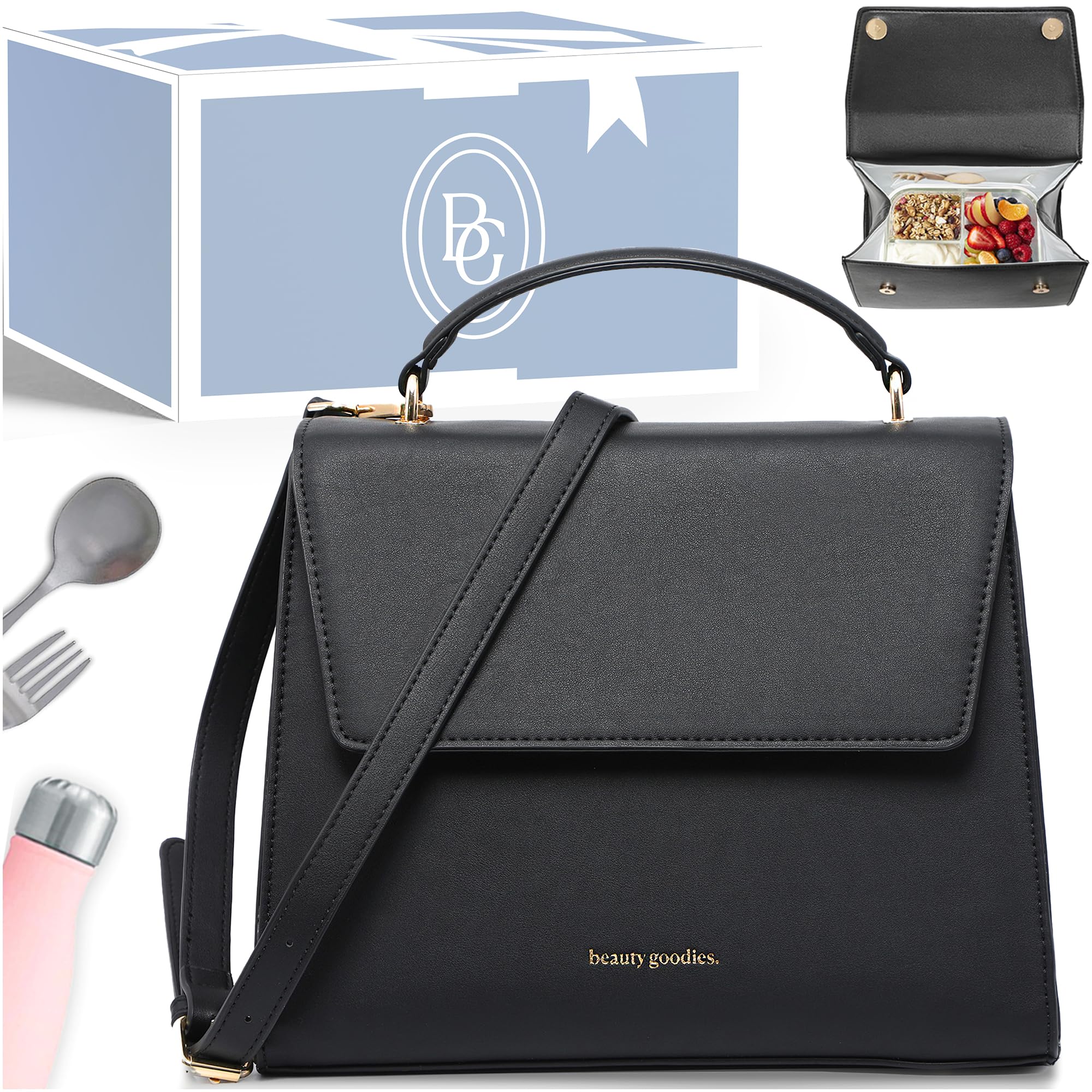 Lunch Bag Women Lunch Box Insulated Lunch Bag, Lunchbox For Adults Womens Lunch Bags For Work Insulated, Cute Lunch Bags For Women Insulated Adult Lunch Boxes For Women, Aesthetic Lunchbag Purse Tote