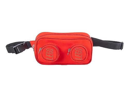 LEGO BRICK HIP PACK, Red